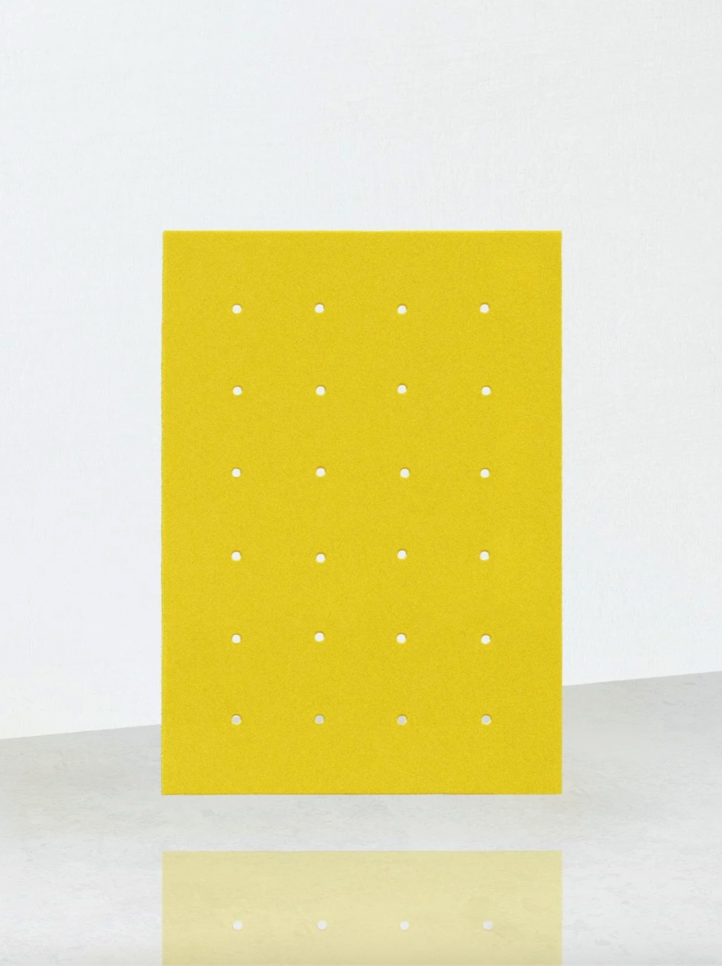 Perforated Rug - Yellow 4x6 - SAMPLE SALE – Bi-Rite Studio